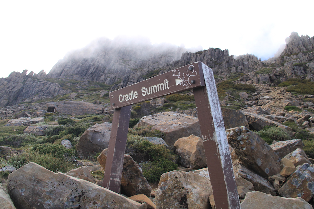 Sign for the summit - Free Two Roam