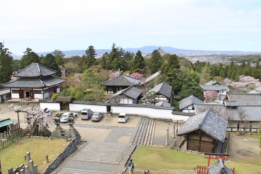 The view from the balcony of the Nigatsu-do temple. - Free Two Roam