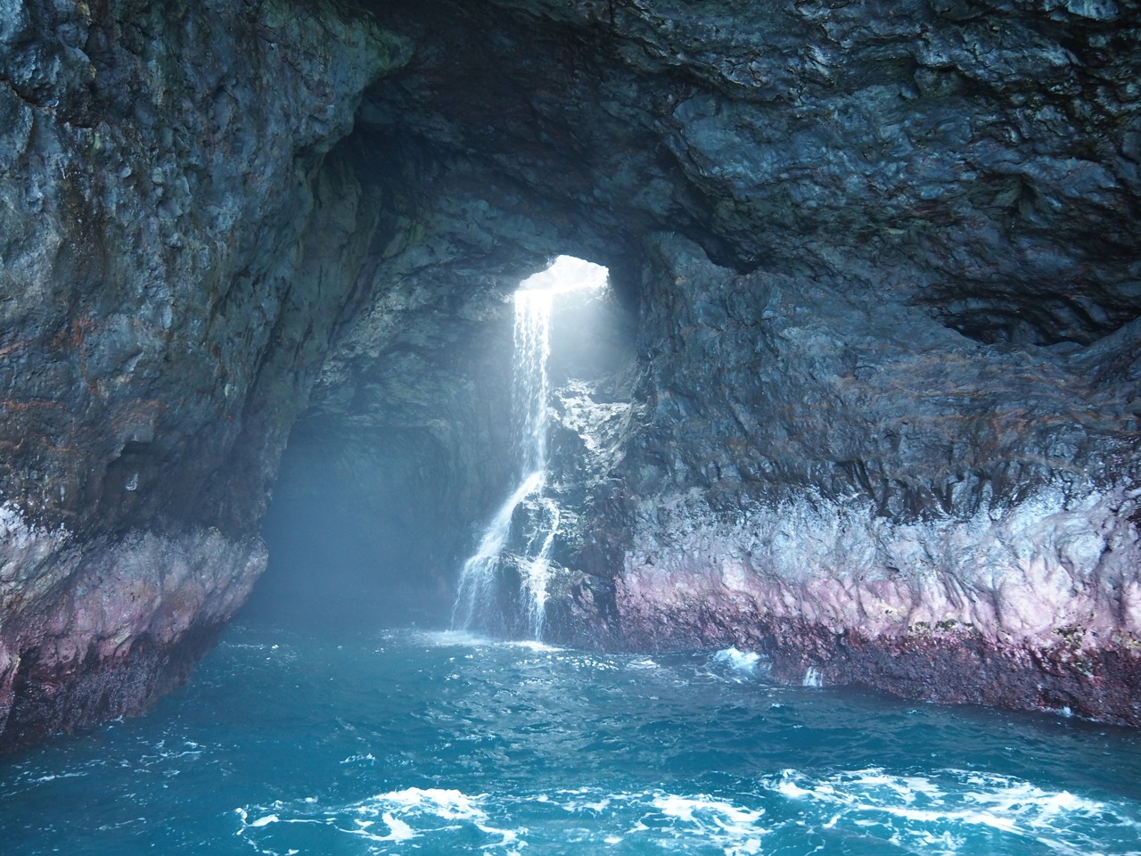 Inside Sea Cave
